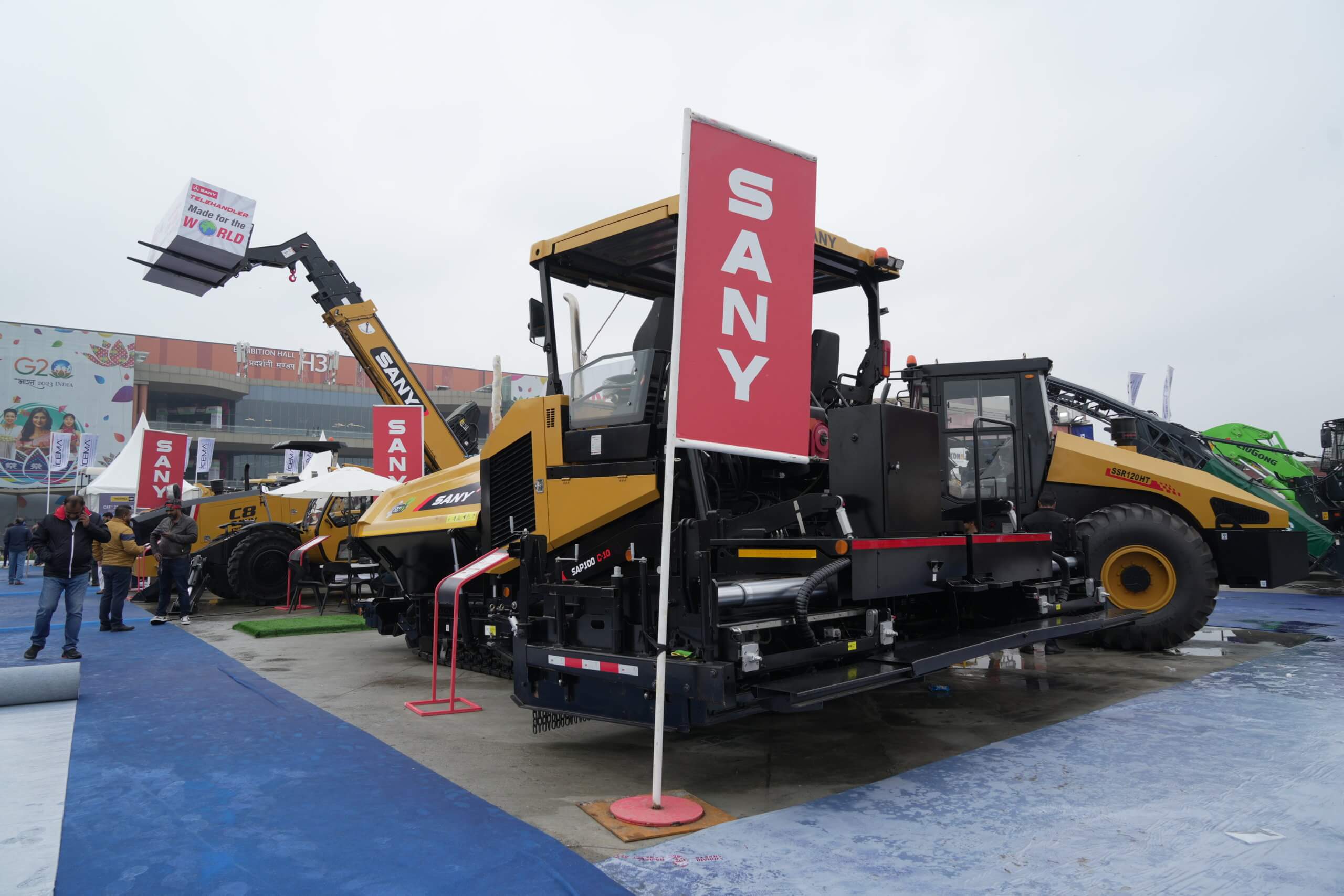 SANY India Showcases 'Make in India' Equipment