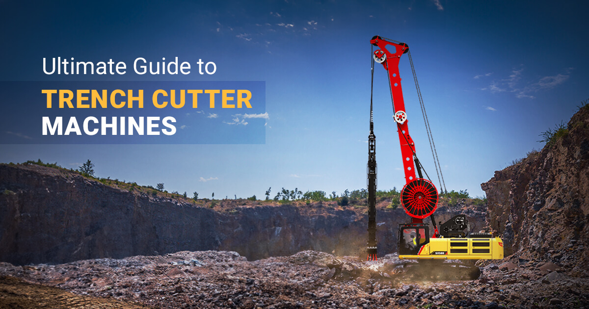 Detailed Trench Cutter Machine Guide | Sany SDC 120